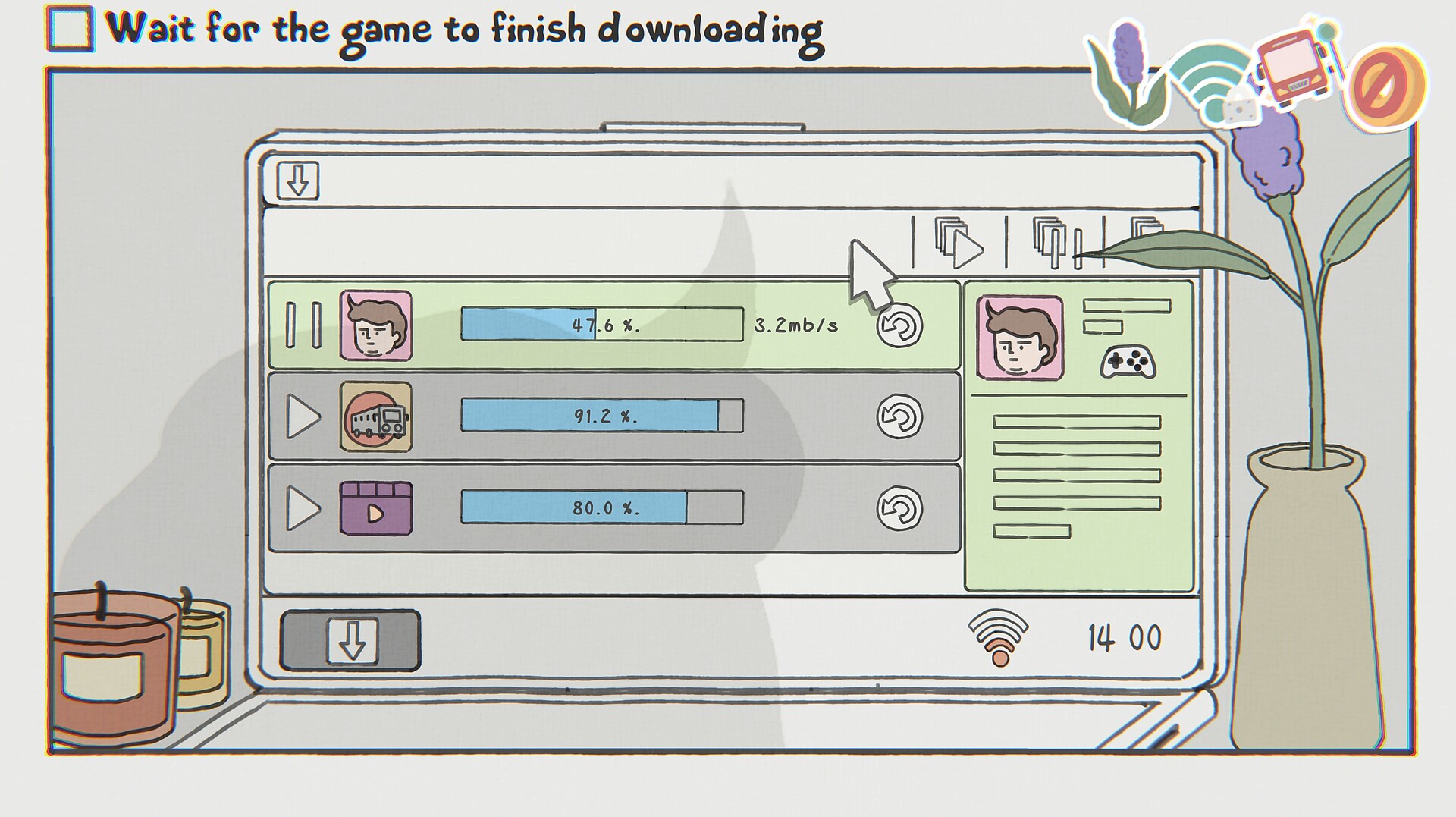 While Waiting on Steam