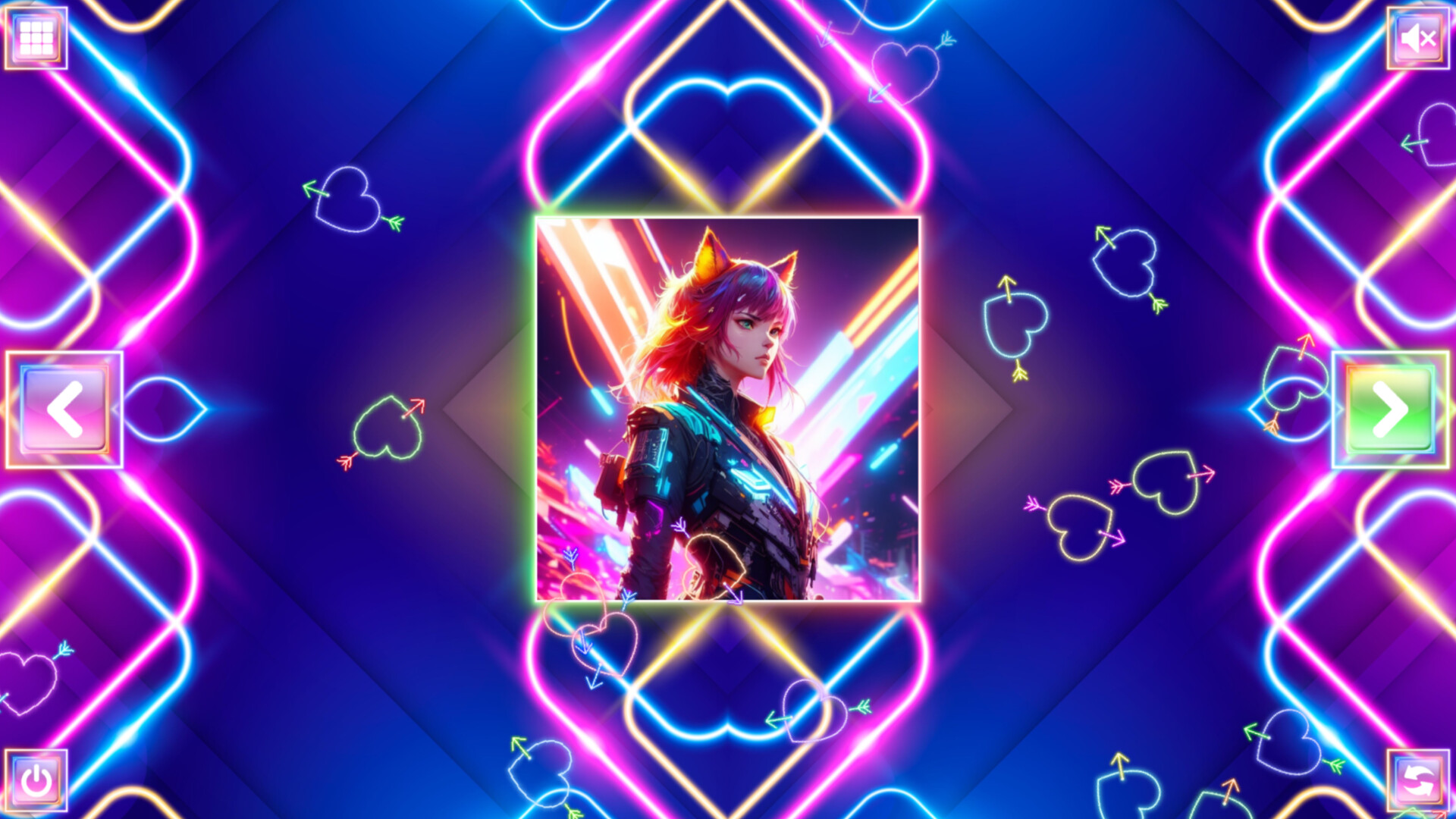 Neon Fantasy: Girls on Steam