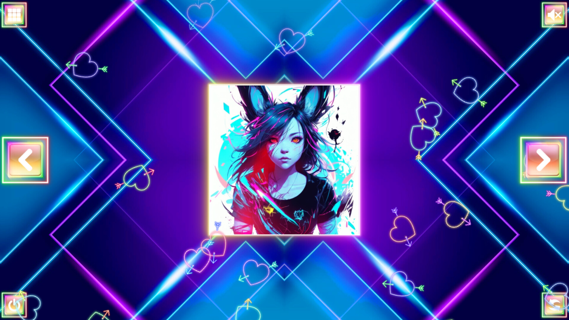 Neon Fantasy: Girls on Steam