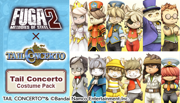 Fuga: Melodies of Steel 2 - Tail Concerto Costume Pack on Steam