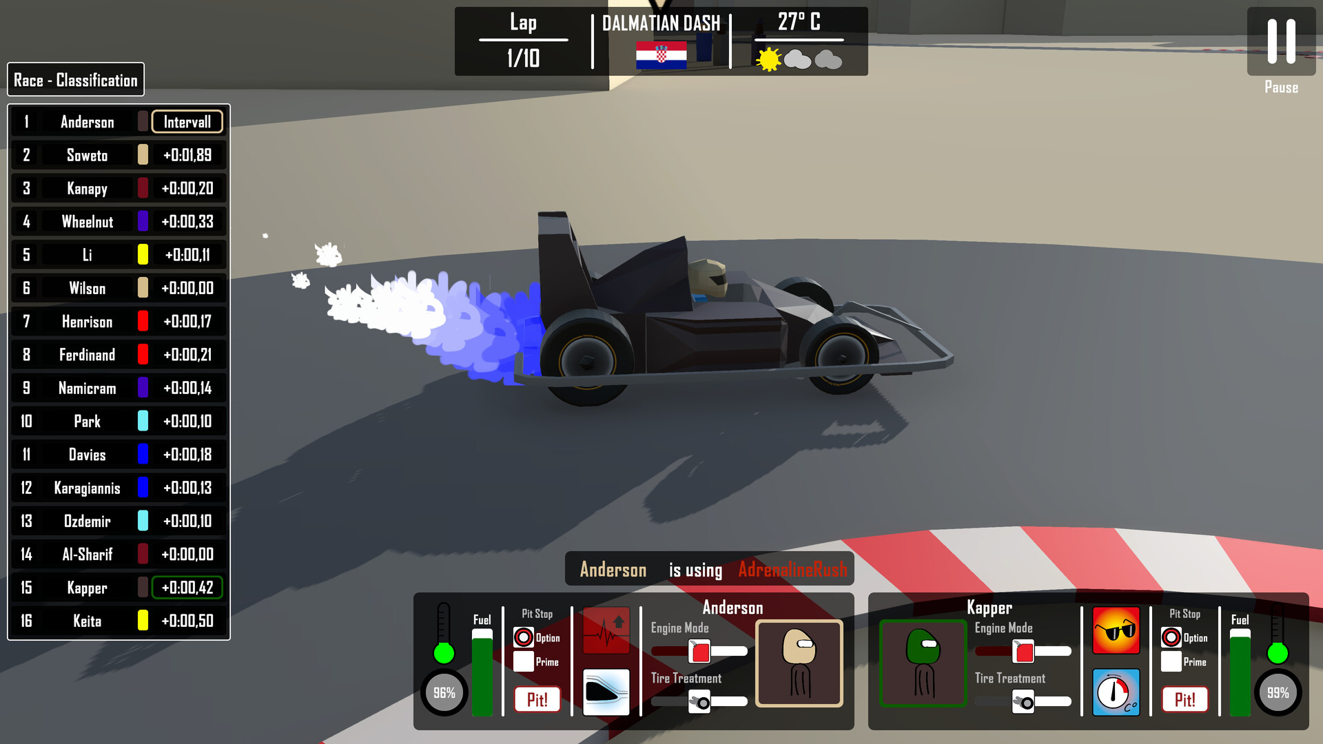 Flat Spot on Steam