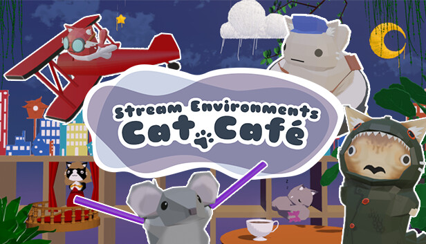 Stream Environments: Cat Cafe on Steam