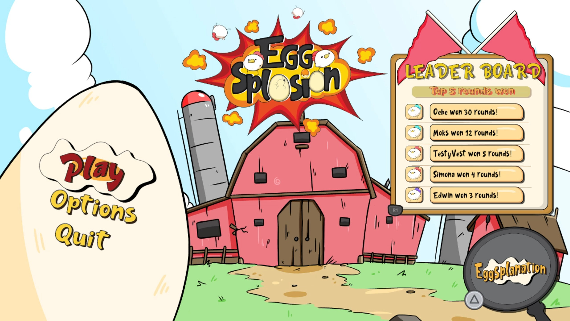Eggsplosion on Steam