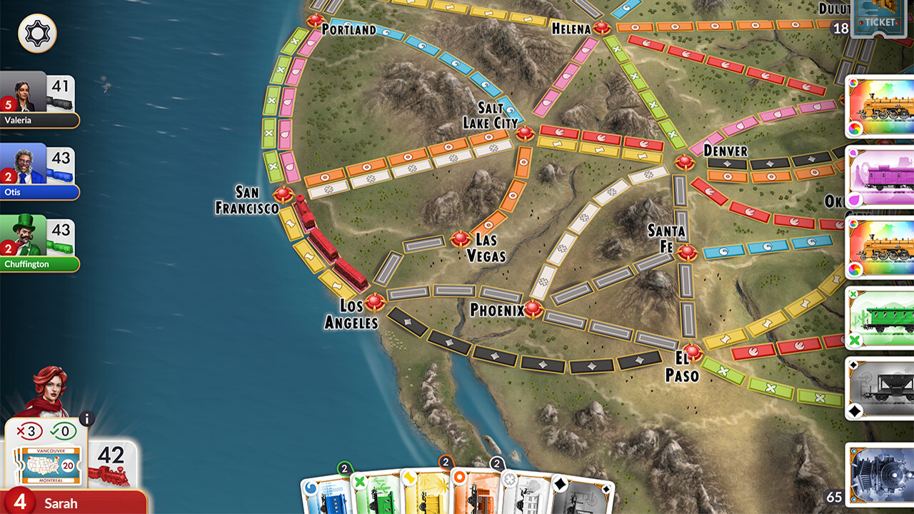 Ticket to Ride on Steam