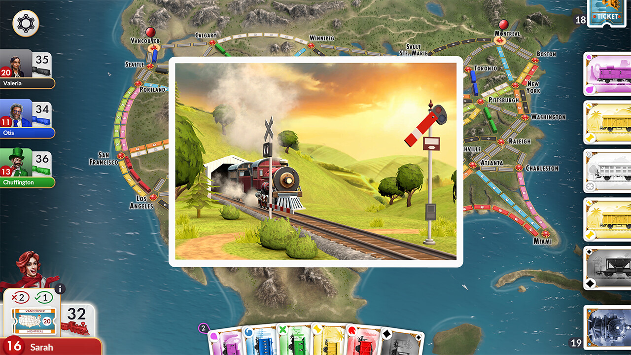 Ticket to Ride on Steam