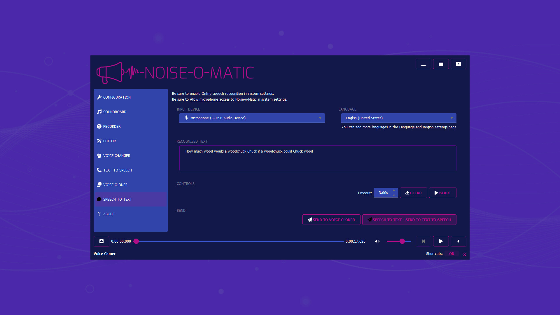 Noise-o-matic on Steam
