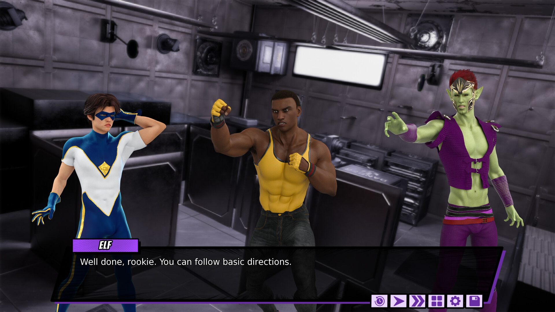 The Coming End Fresh Force Frustrations A Gay Superhero Visual Novel