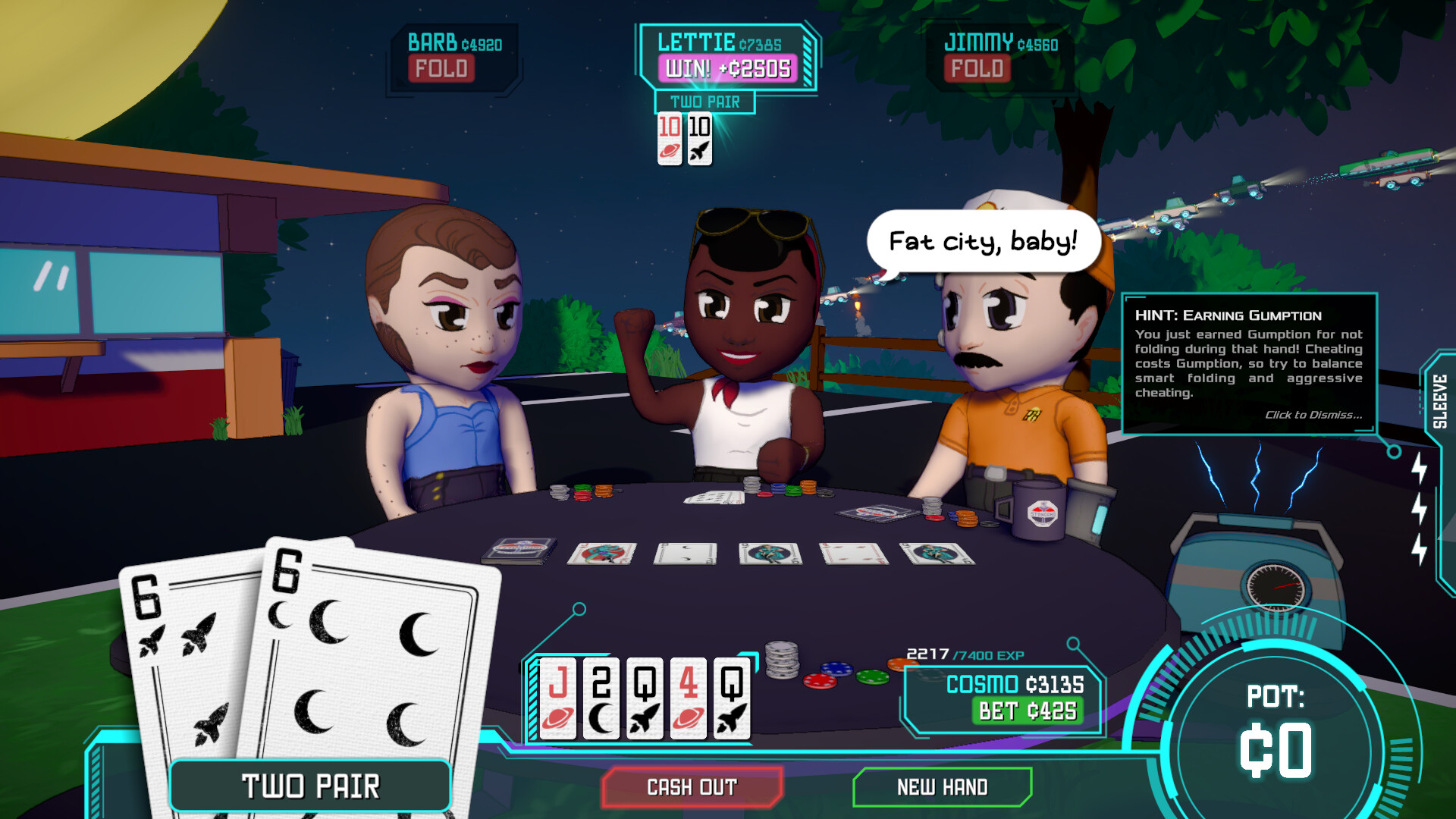 Cosmo Cheats at Poker on Steam