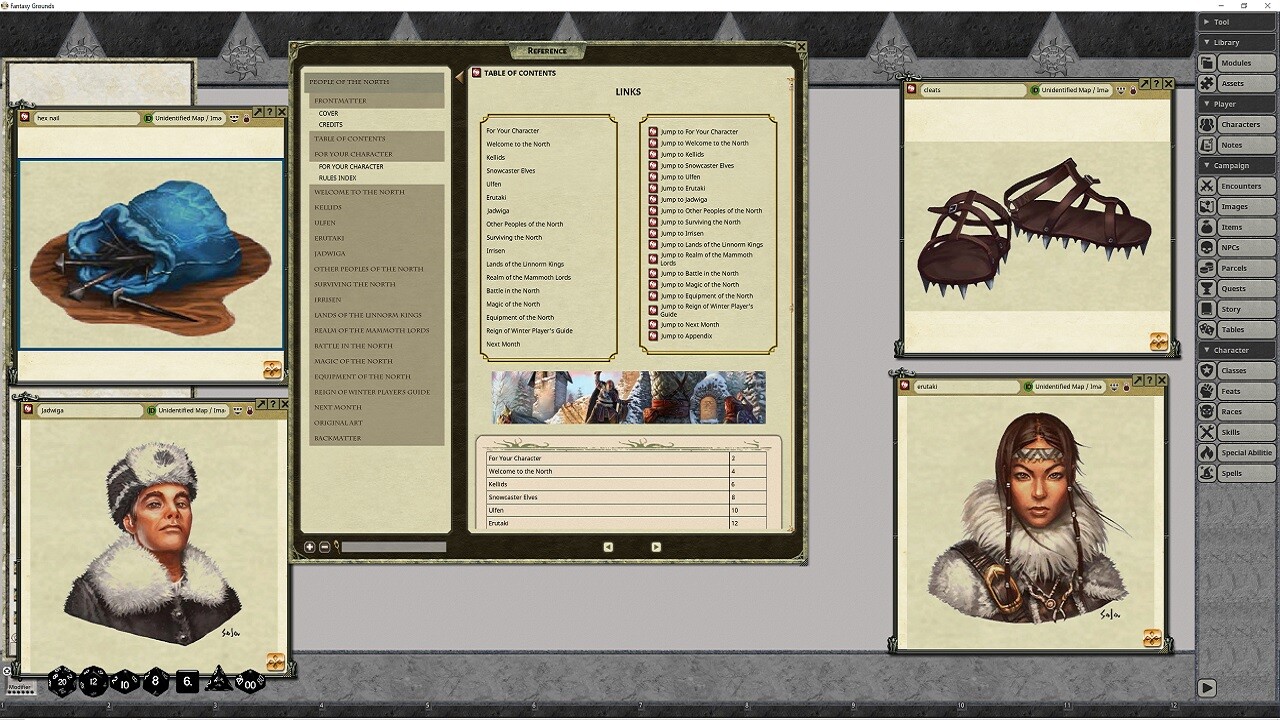 Fantasy Grounds Pathfinder Rpg Player Companion People Of The North