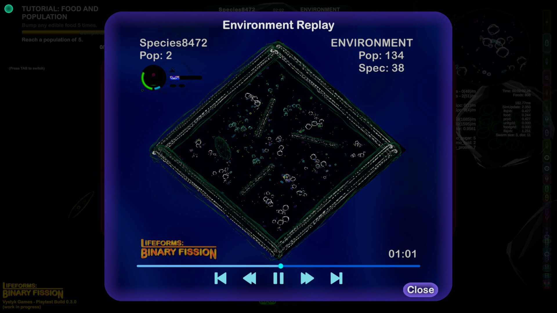 Lifeforms: Binary Fission on Steam