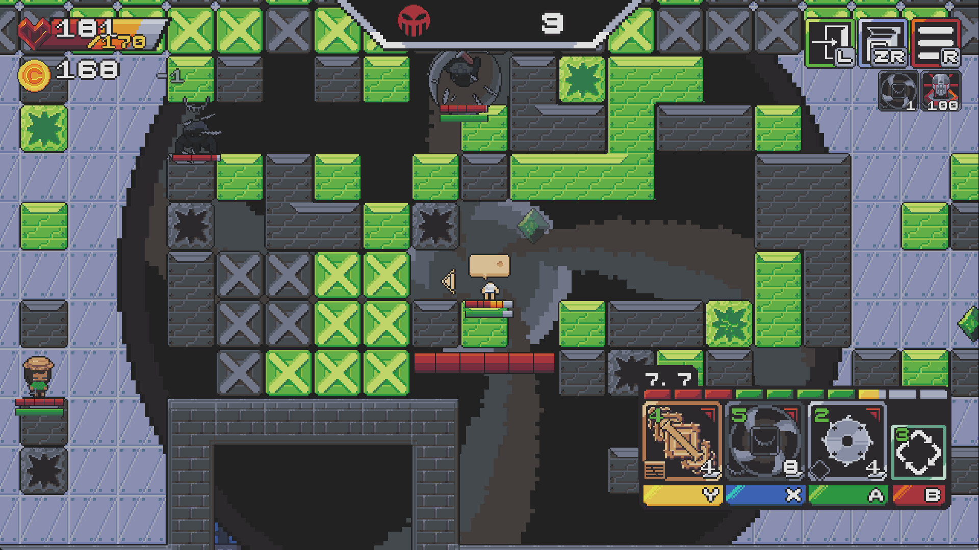 Split square on Steam