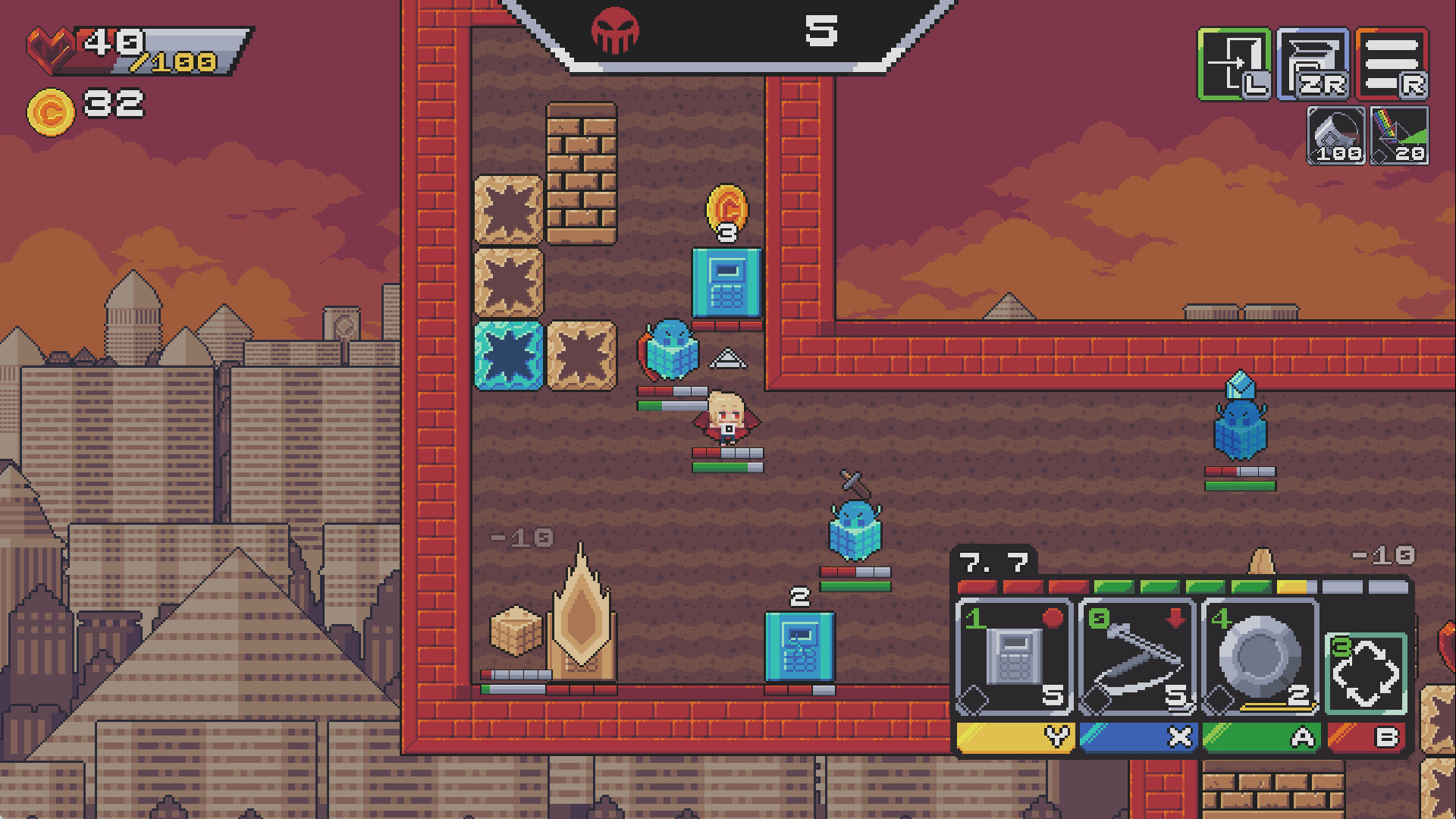 Split square on Steam