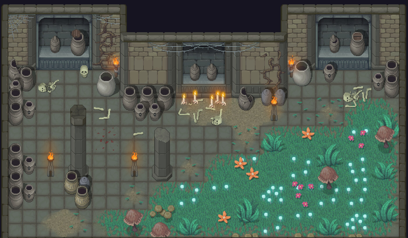 Rpg Maker Mv Winlu Fantasy Tileset Dungeon On Steam