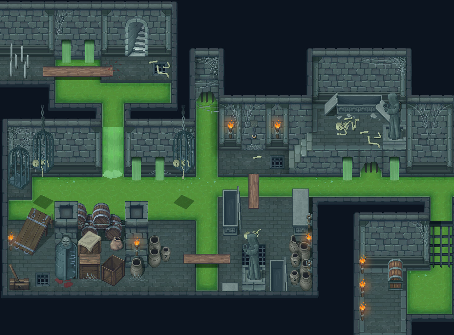 Rpg Maker Mz Winlu Fantasy Tileset Dungeon On Steam