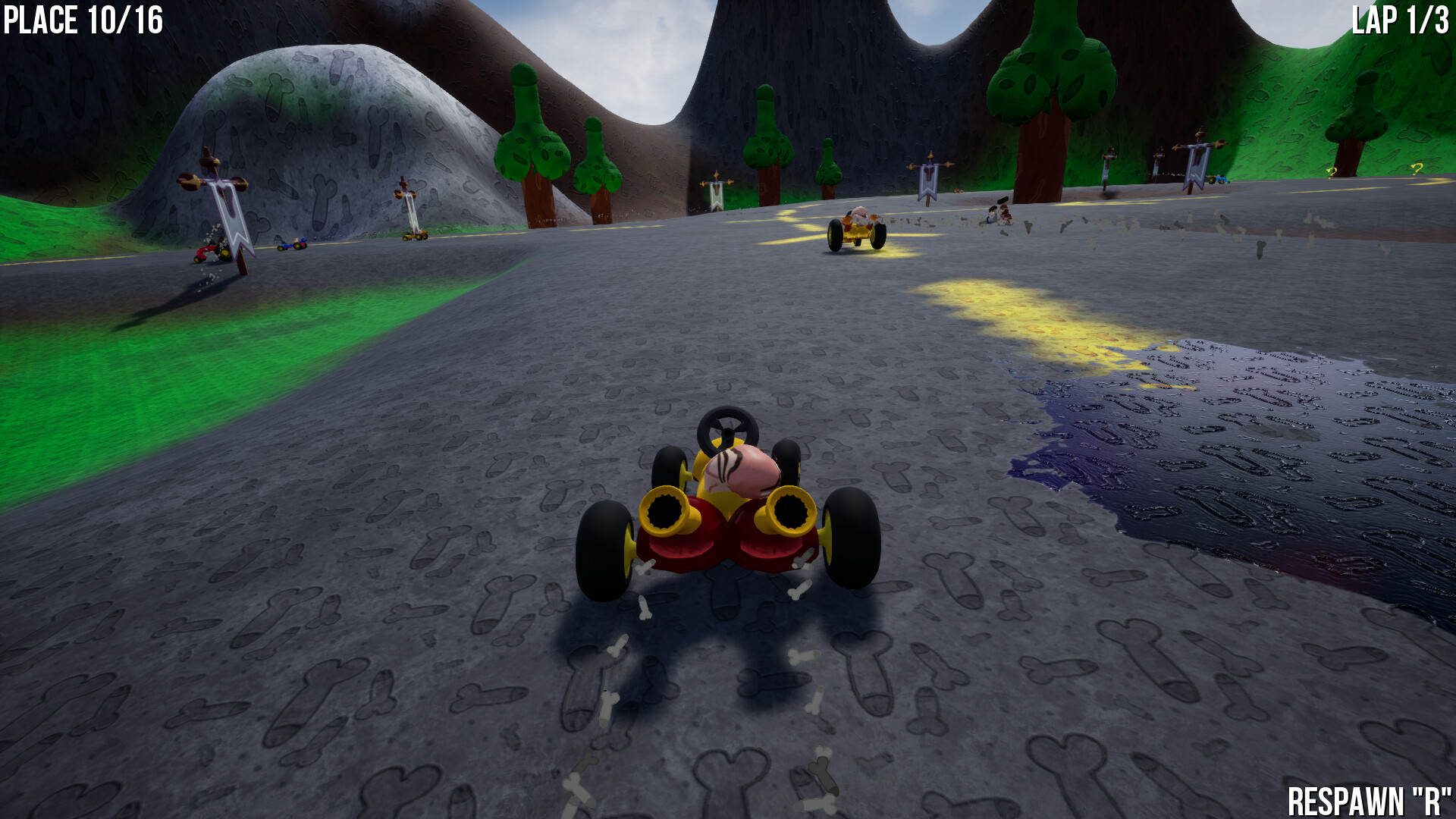 Dickland: Racing on Steam