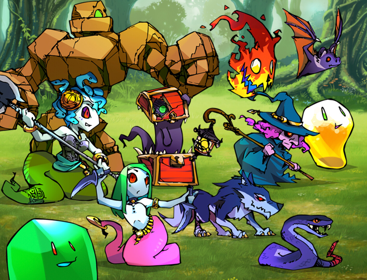 Rpg Maker Mz 【rdot】monsters Vol2 On Steam