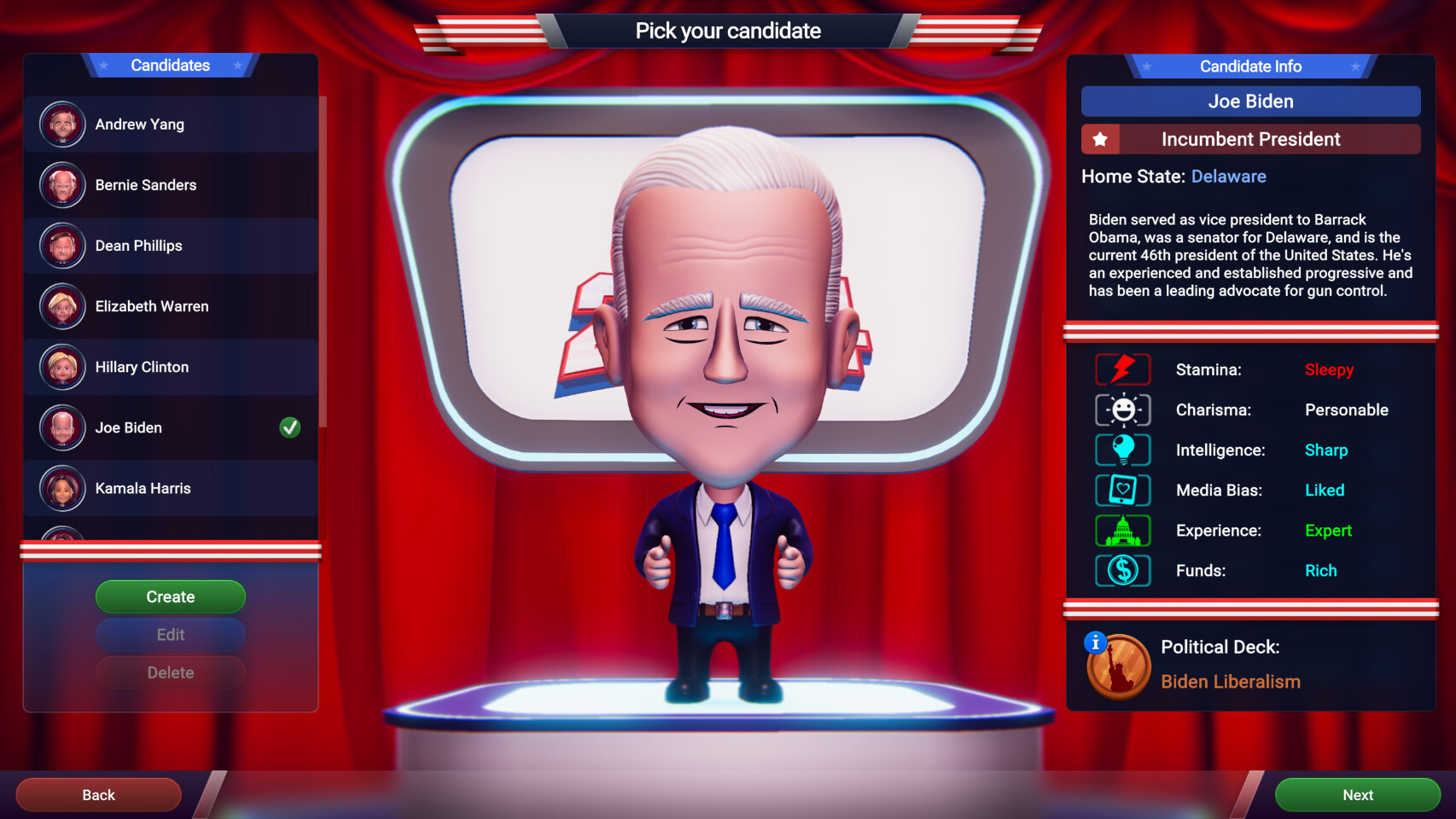 Pre-purchase The Political Machine 2024 on Steam