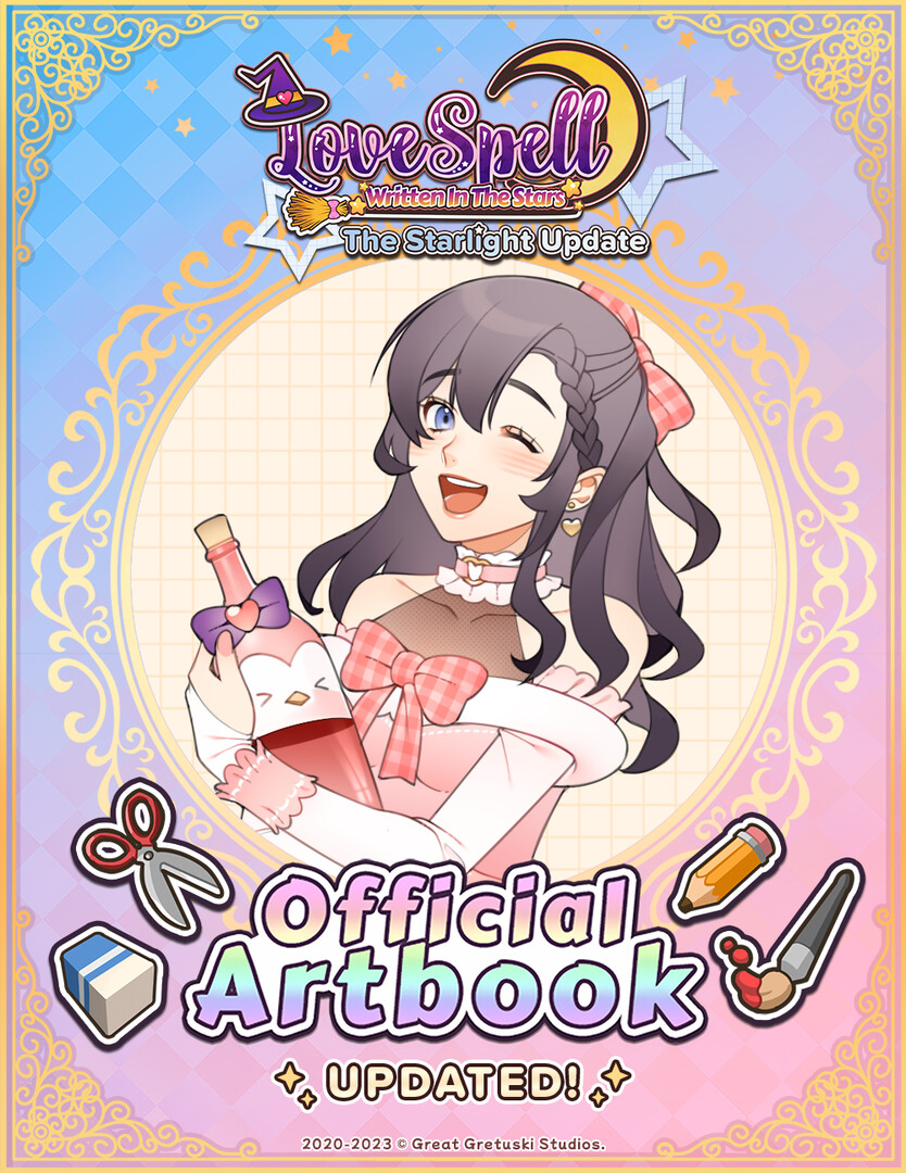 Love Spell: Official Digital Art Book on Steam