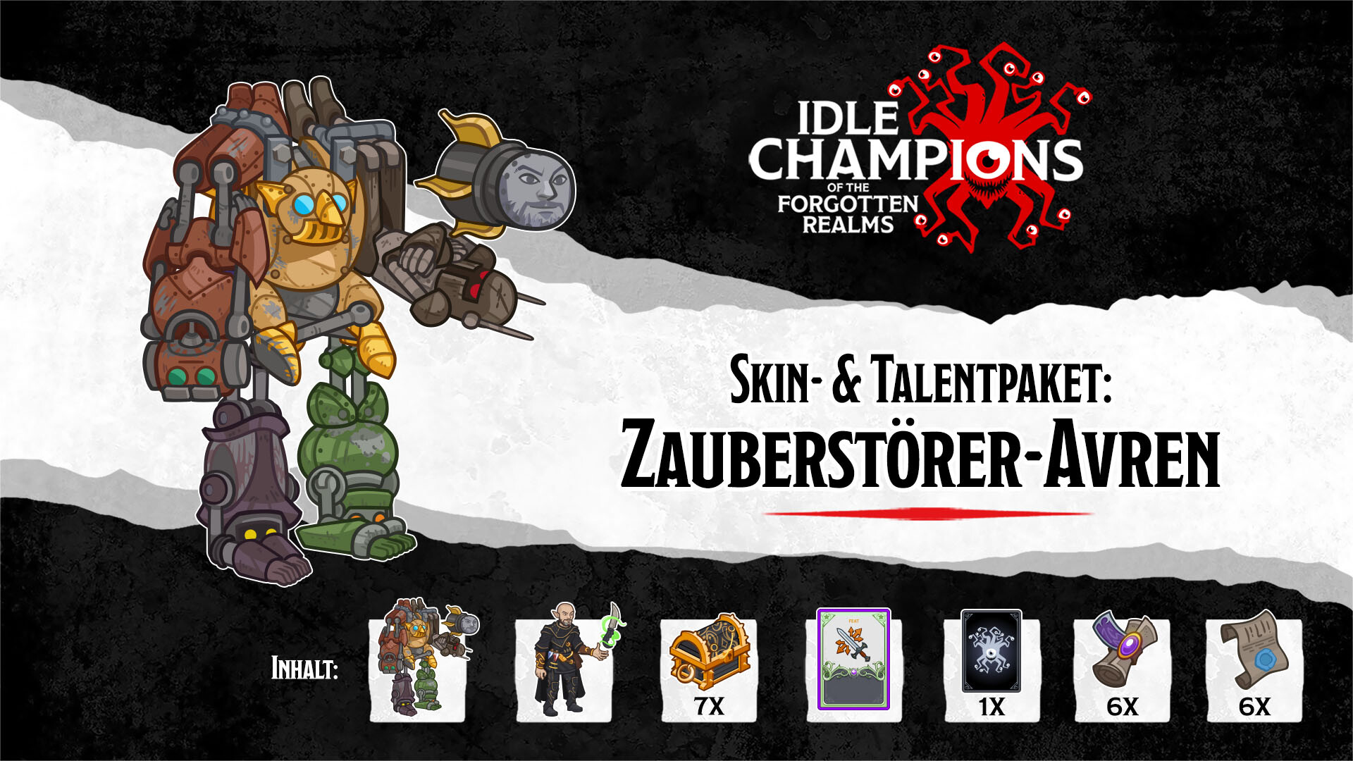 Sparen Sie 20% bei Skin- & Talentpaket: Zauberstörer-Avren auf Steam