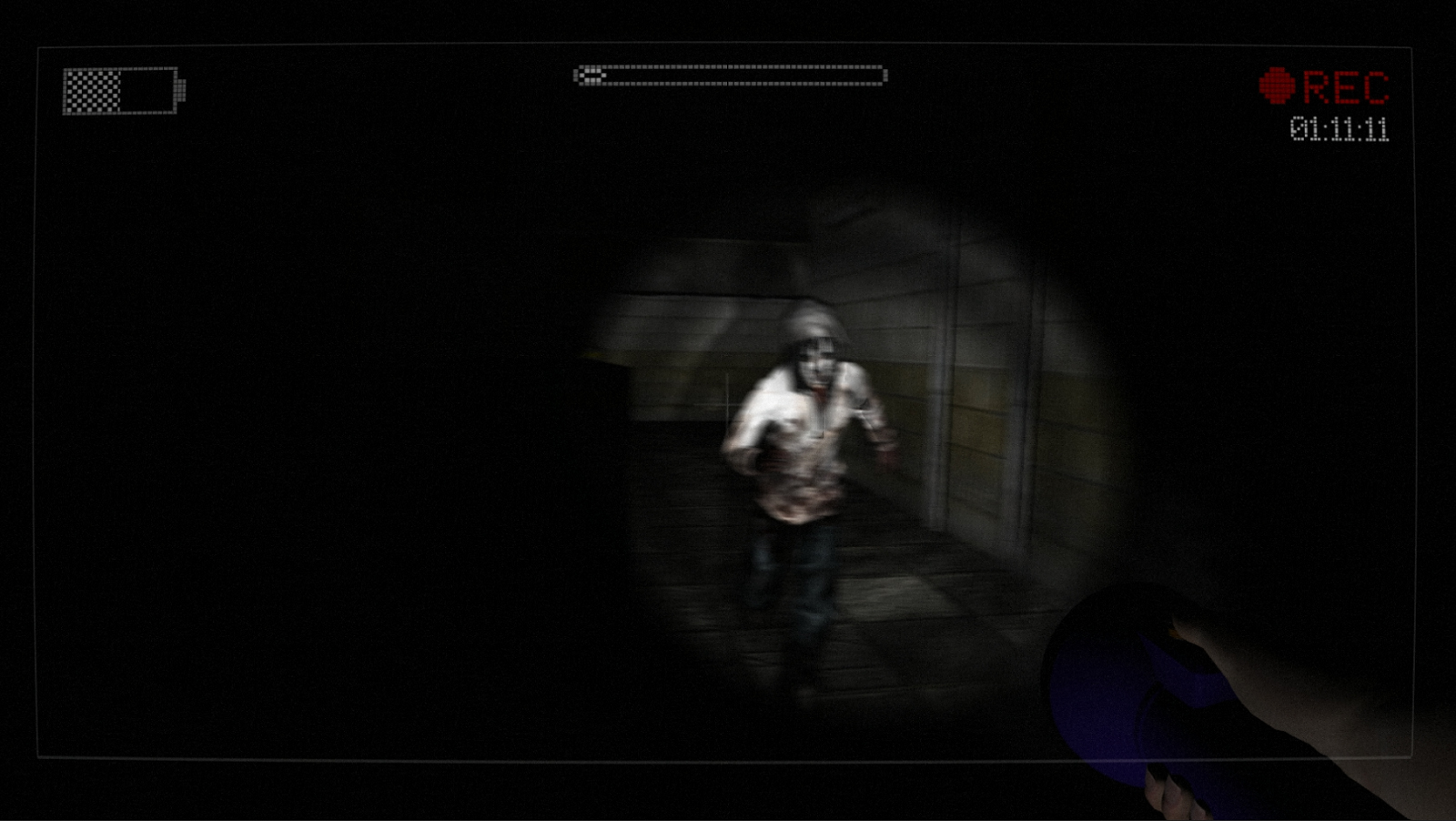 Slender Man Game Over Screen
