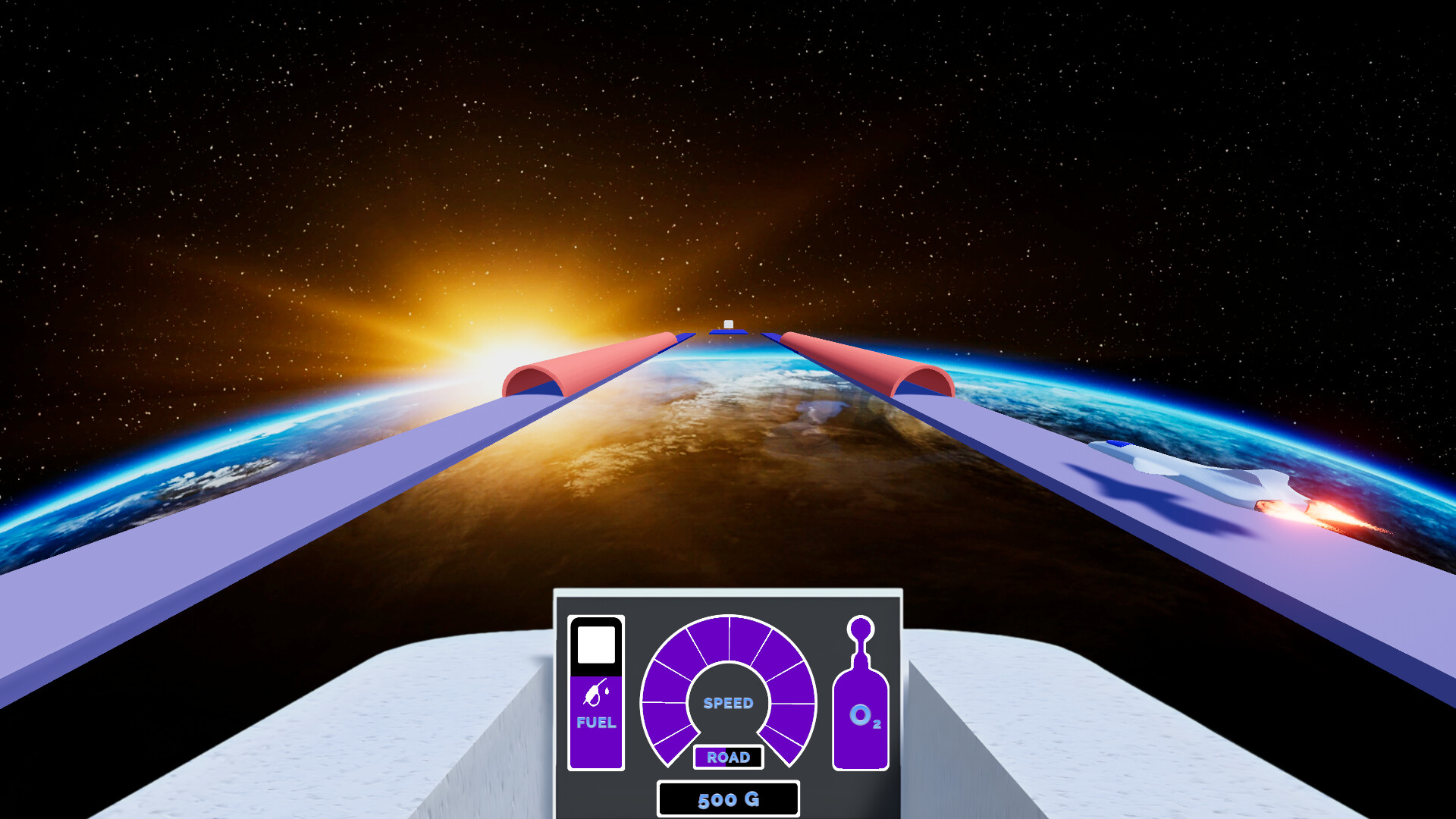 Cosmic roads on Steam