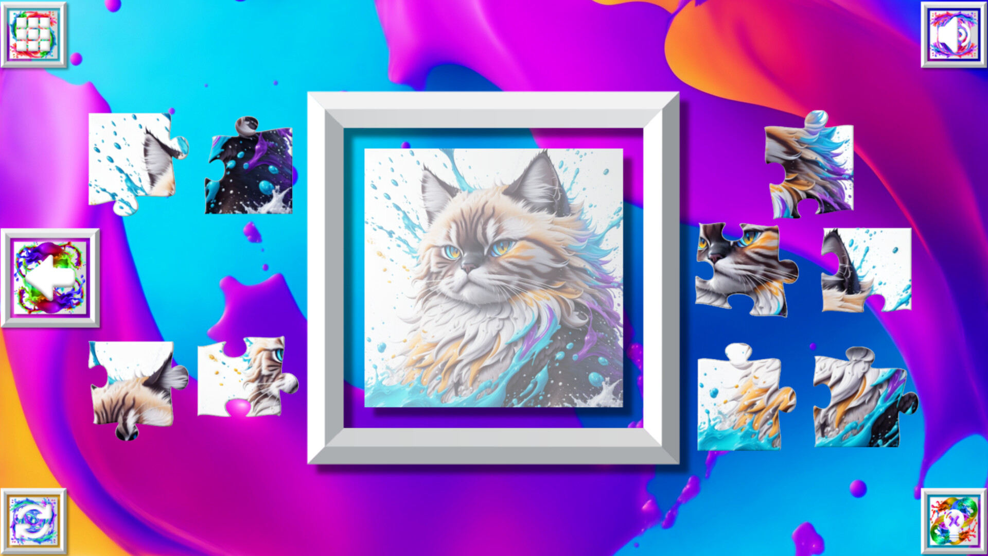 Color Splash: Cats on Steam