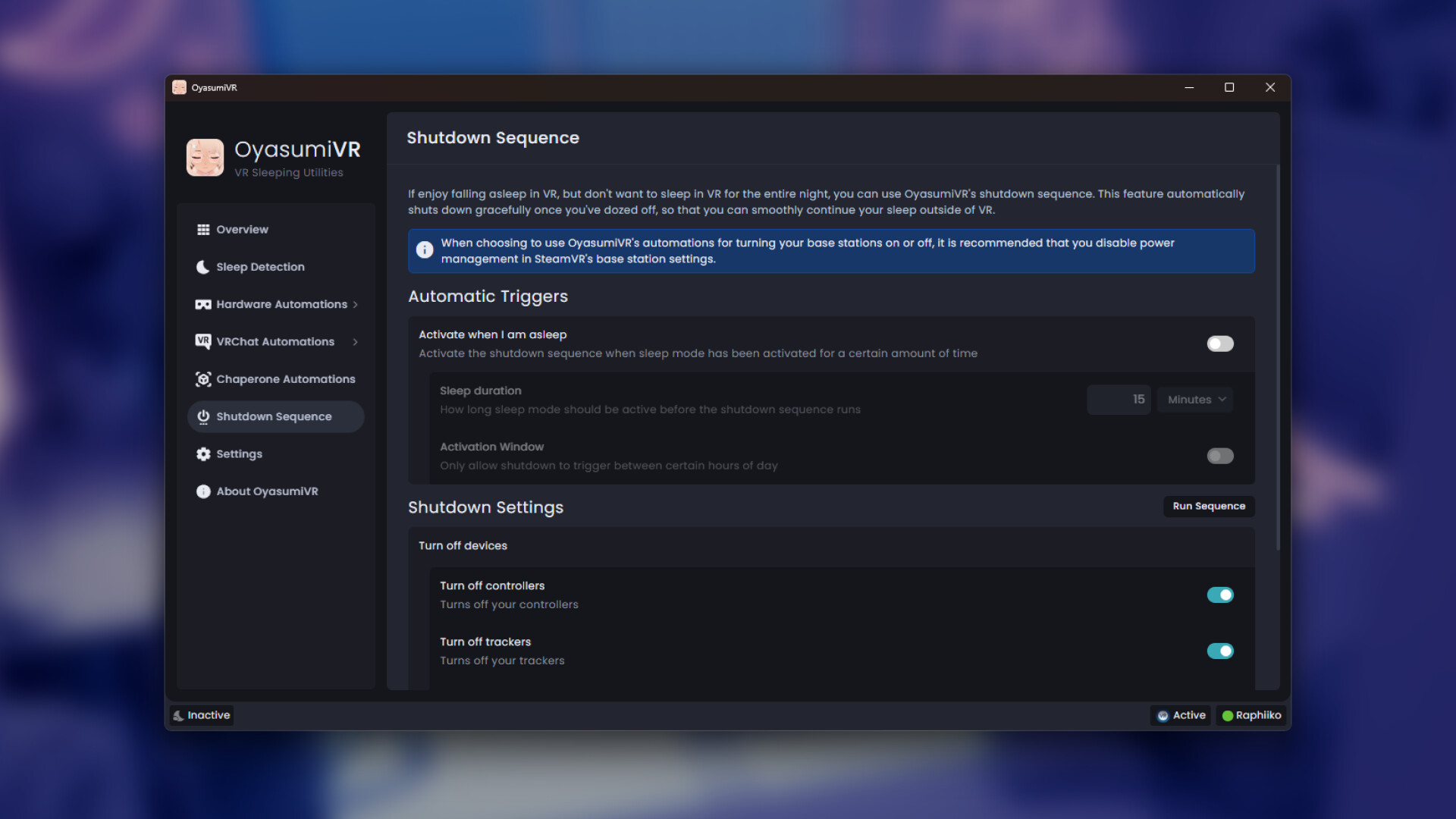 OyasumiVR - VR Sleeping Utilities on Steam
