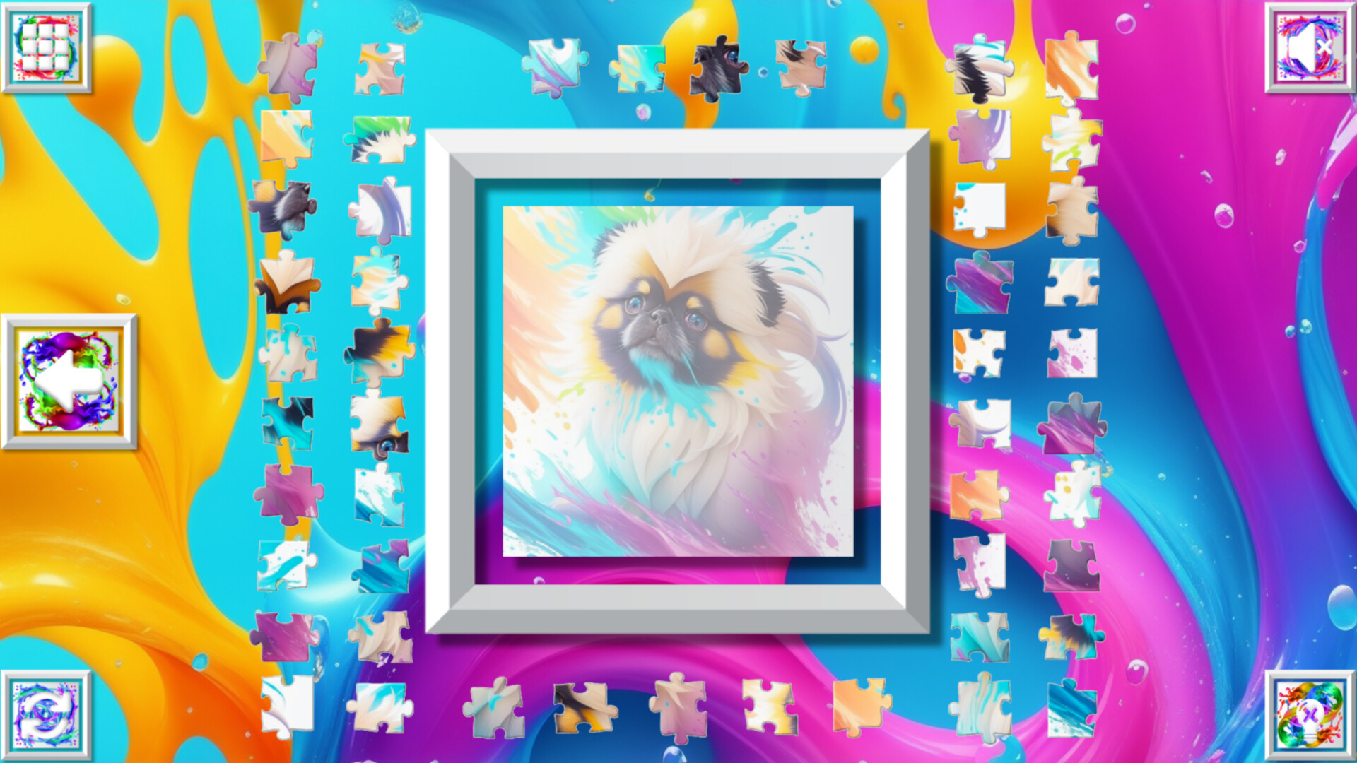 Save 72% on Color Splash: Dogs on Steam