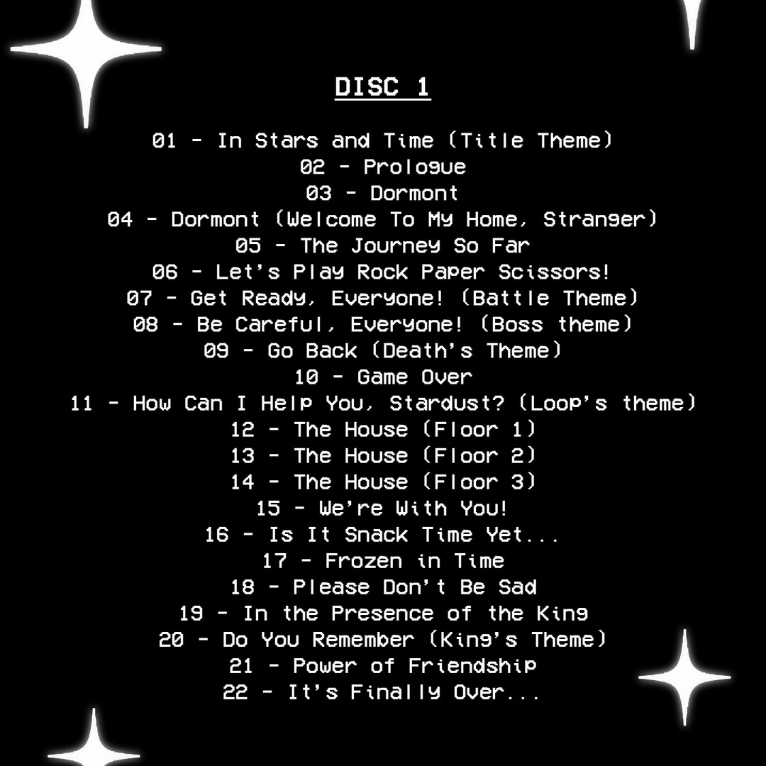 In Stars And Time Soundtrack on Steam