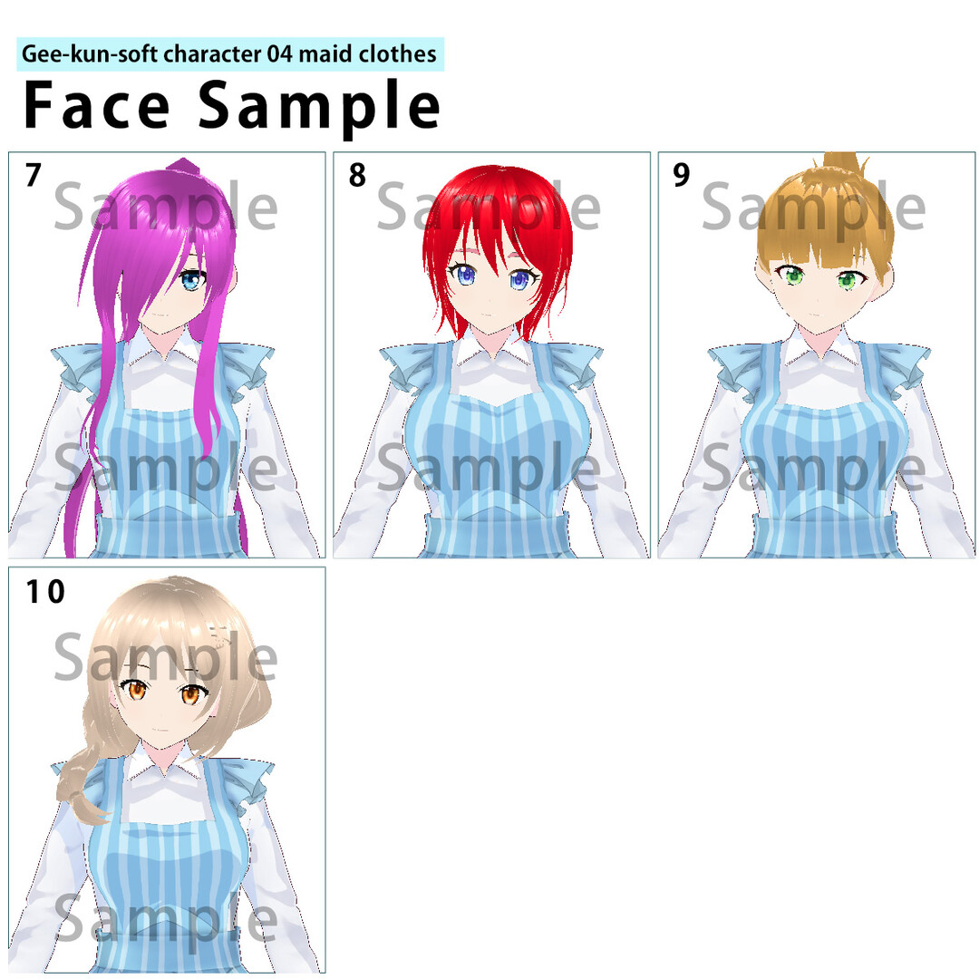 Rpg Maker 3d Character Converter Gee Kun Soft Character 04 Maid