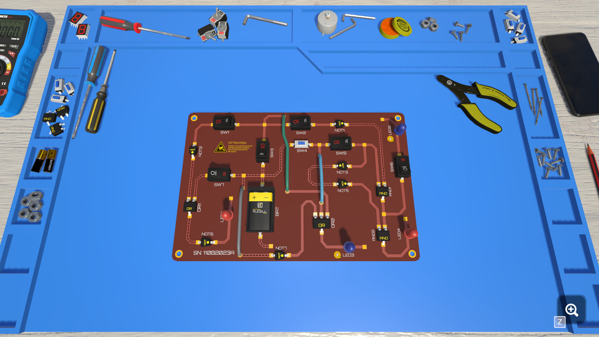 Electronics Puzzle Lab on Steam