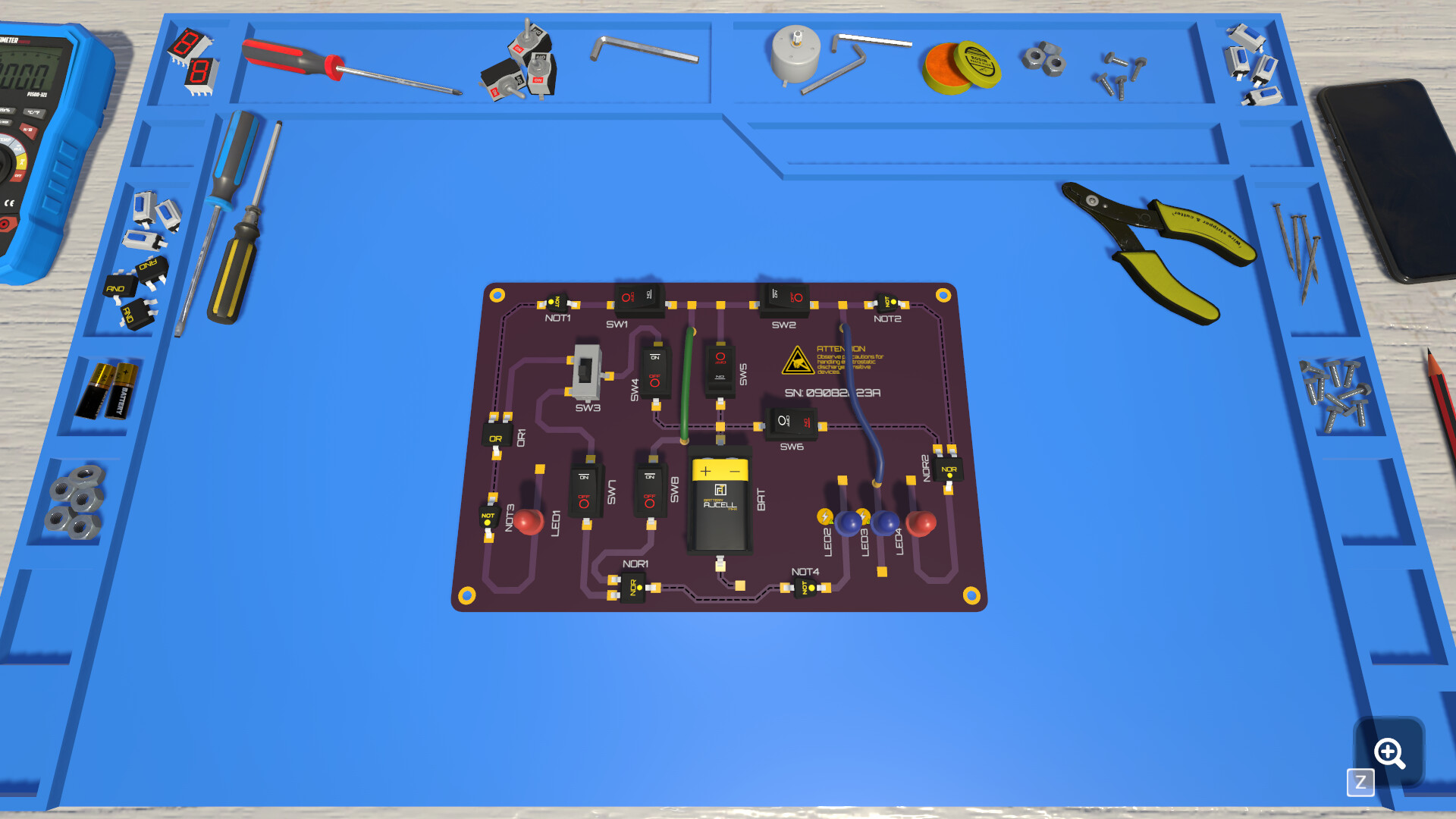 Electronics Puzzle Lab on Steam