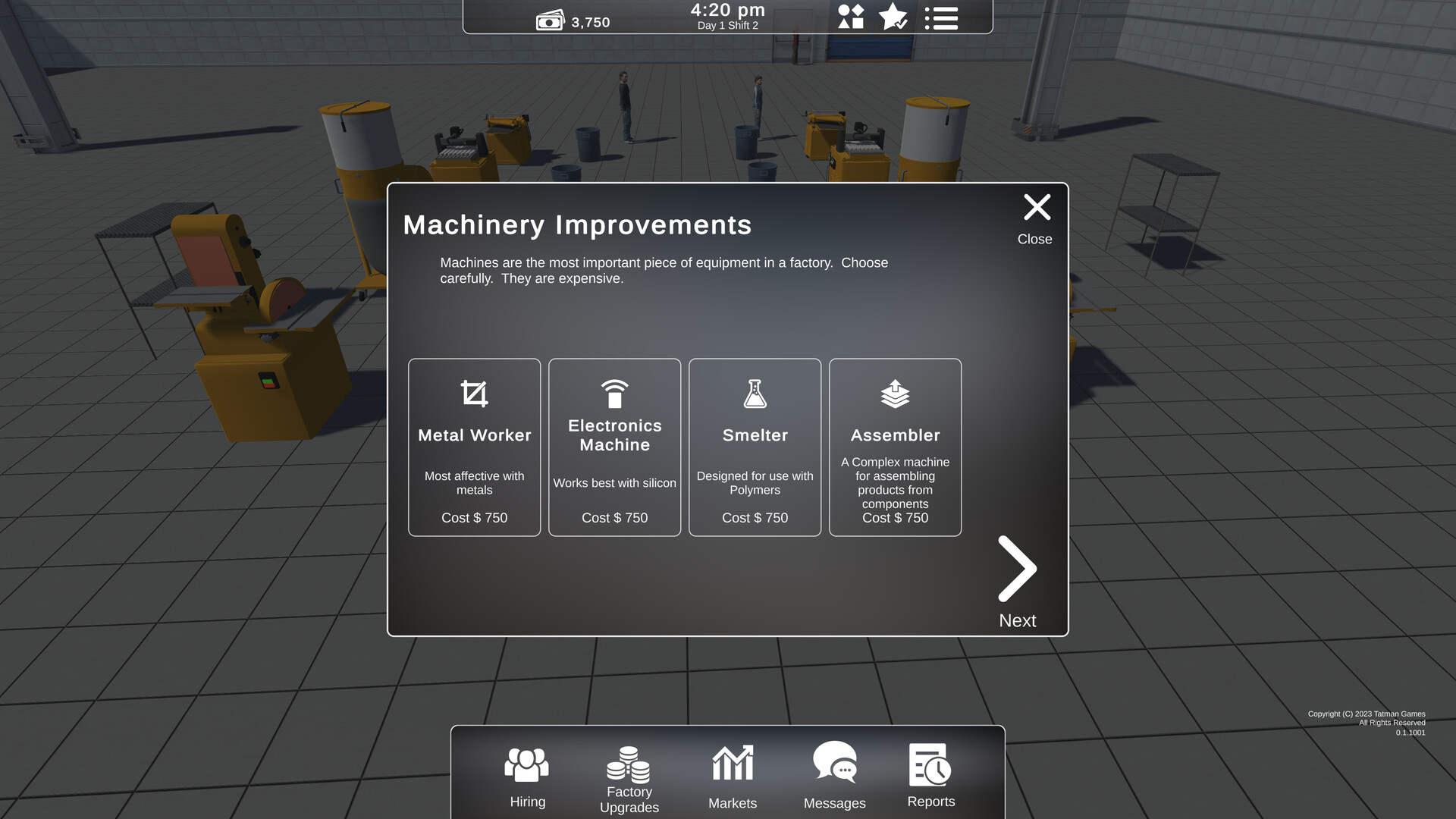 Max Capacity on Steam