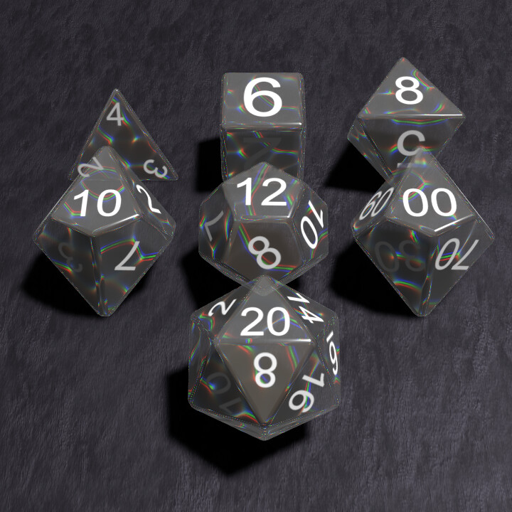 True Dice Roller - Plain Glass Dice on Steam