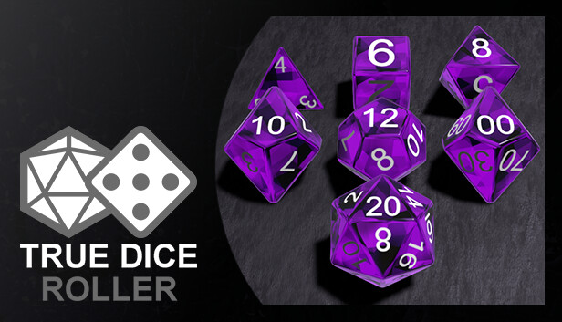 True Dice Roller - Amethyst Gem Dice on Steam