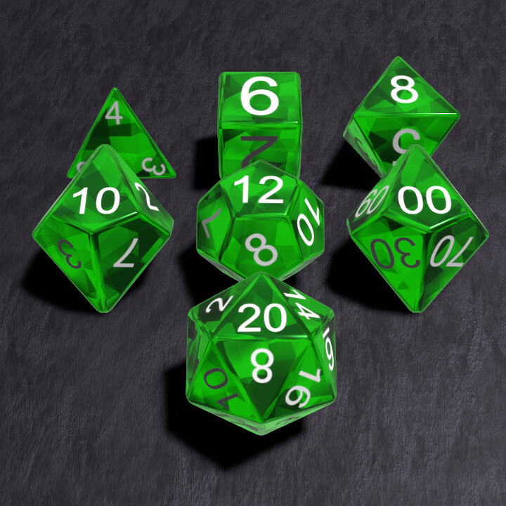 True Dice Roller - Emerald Gem Dice on Steam