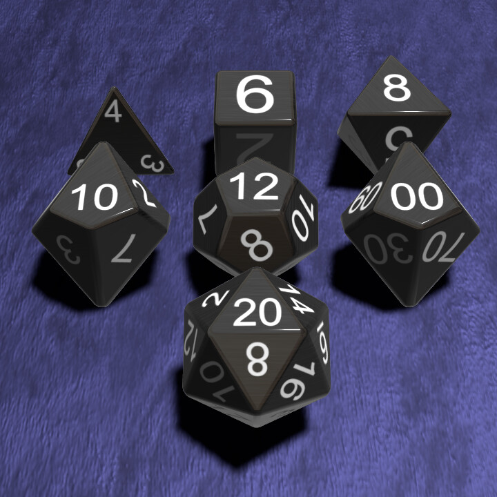True Dice Roller - Gunmetal Dice on Steam