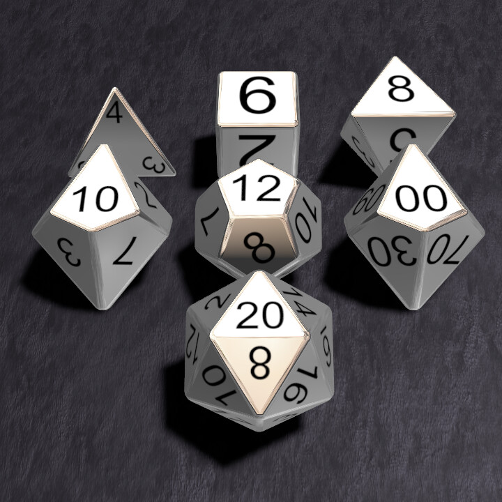 True Dice Roller - Pure Silver Metal Dice on Steam