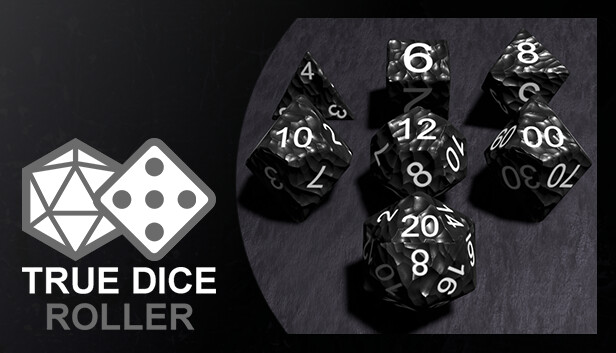 True Dice Roller - Raw Obsidian Stone Dice on Steam