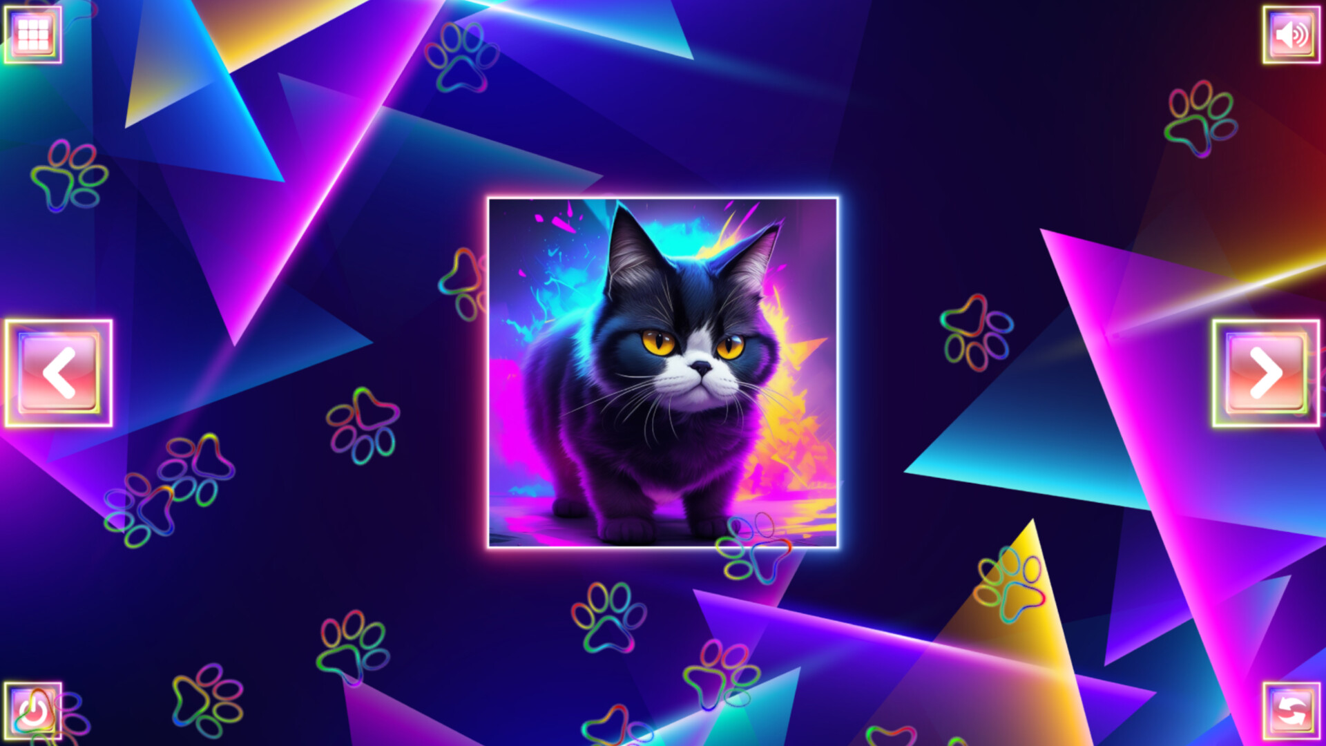 Neon Fantasy: Cats on Steam
