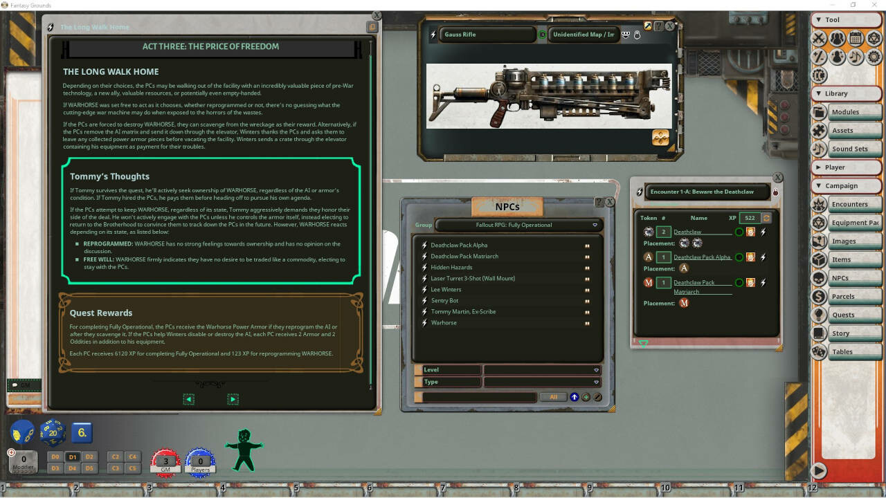 Fantasy Grounds Fallout Rpg Fully Operational On Steam