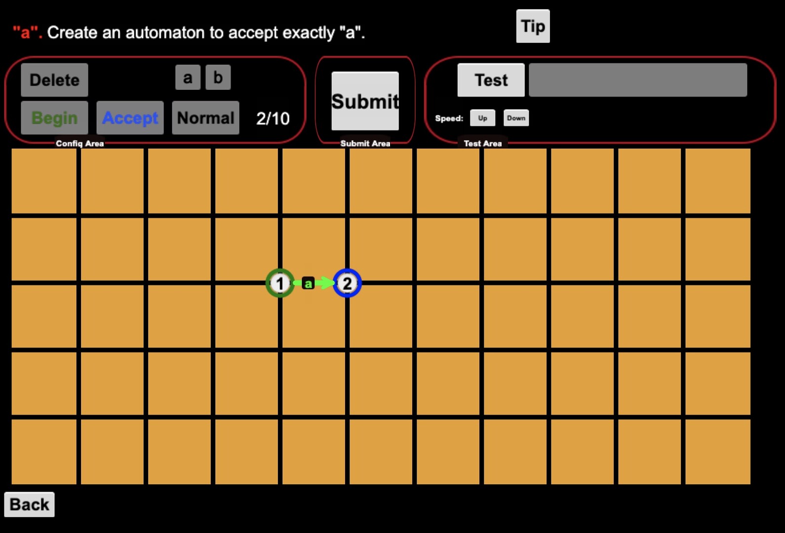 Finite State Automaton Challenges Gamers Unchained