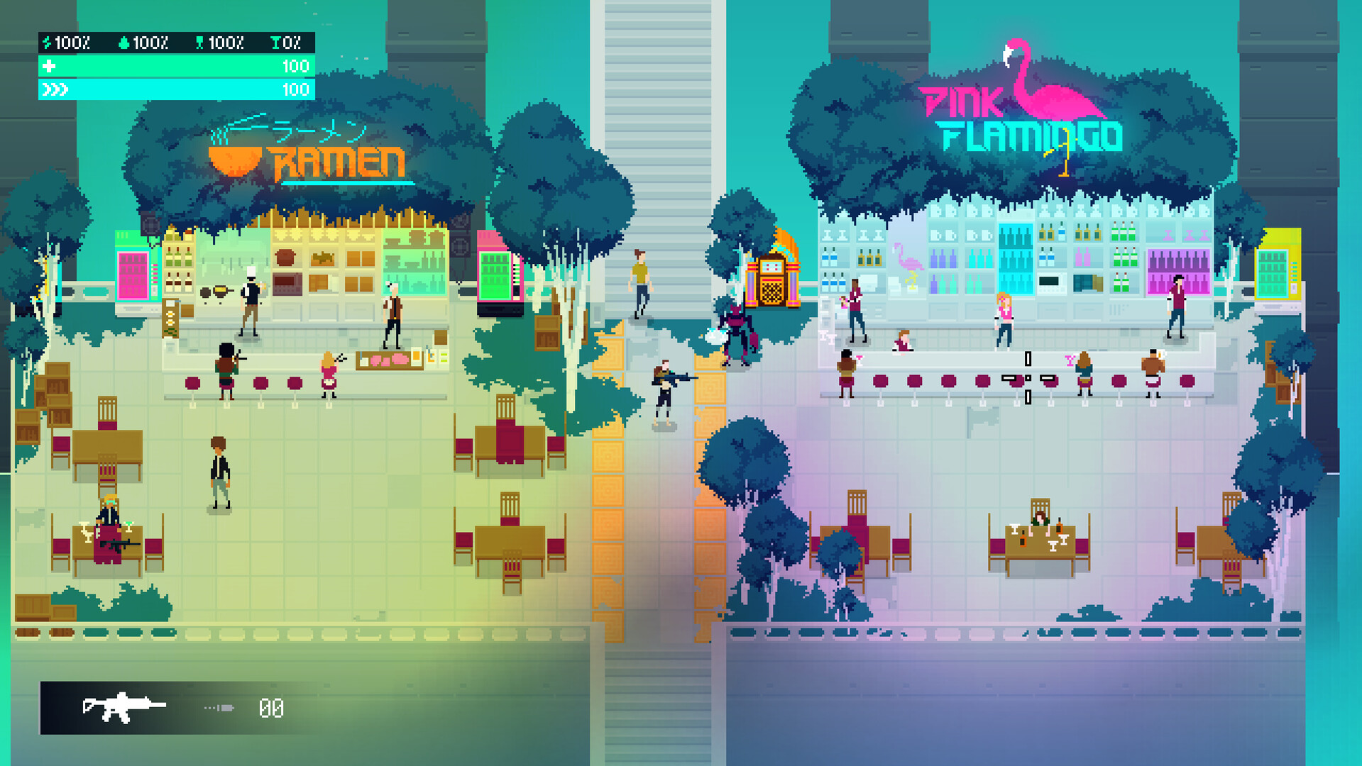 Blood Running on Steam