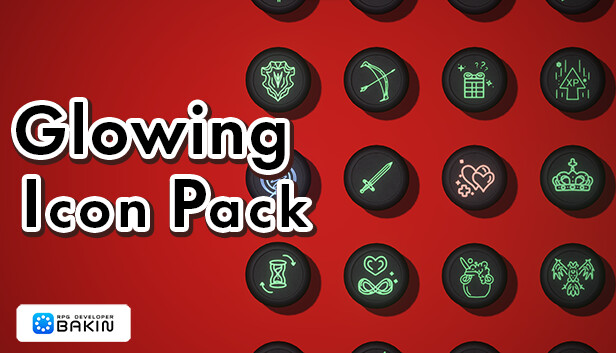 RPG Developer Bakin Glowing Icon Pack on Steam