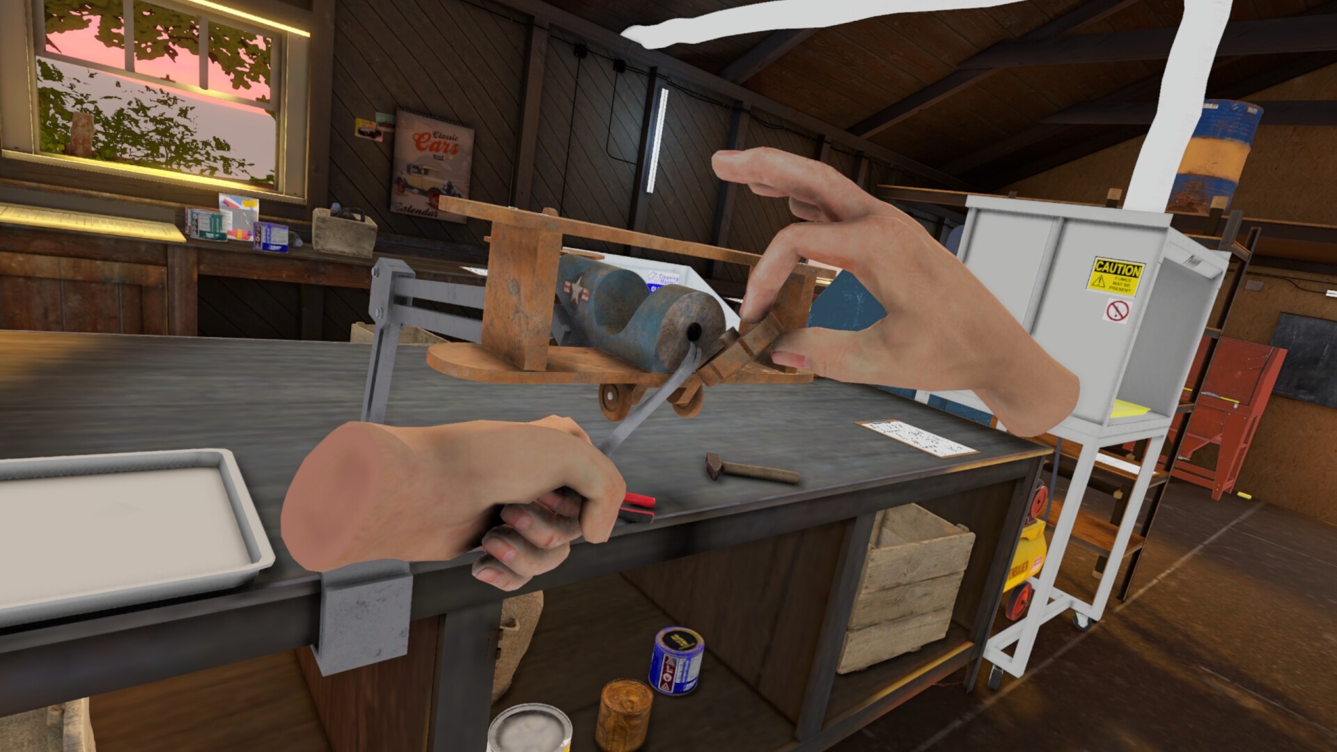 Workshop Simulator VR on Steam