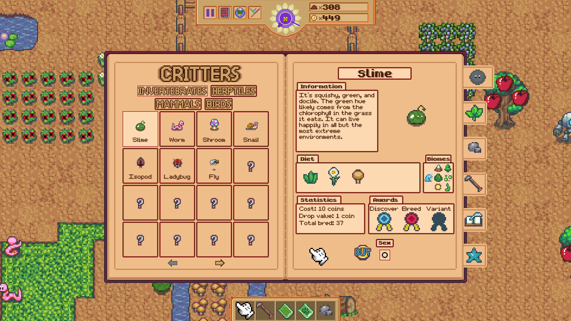 CritterGarden on Steam