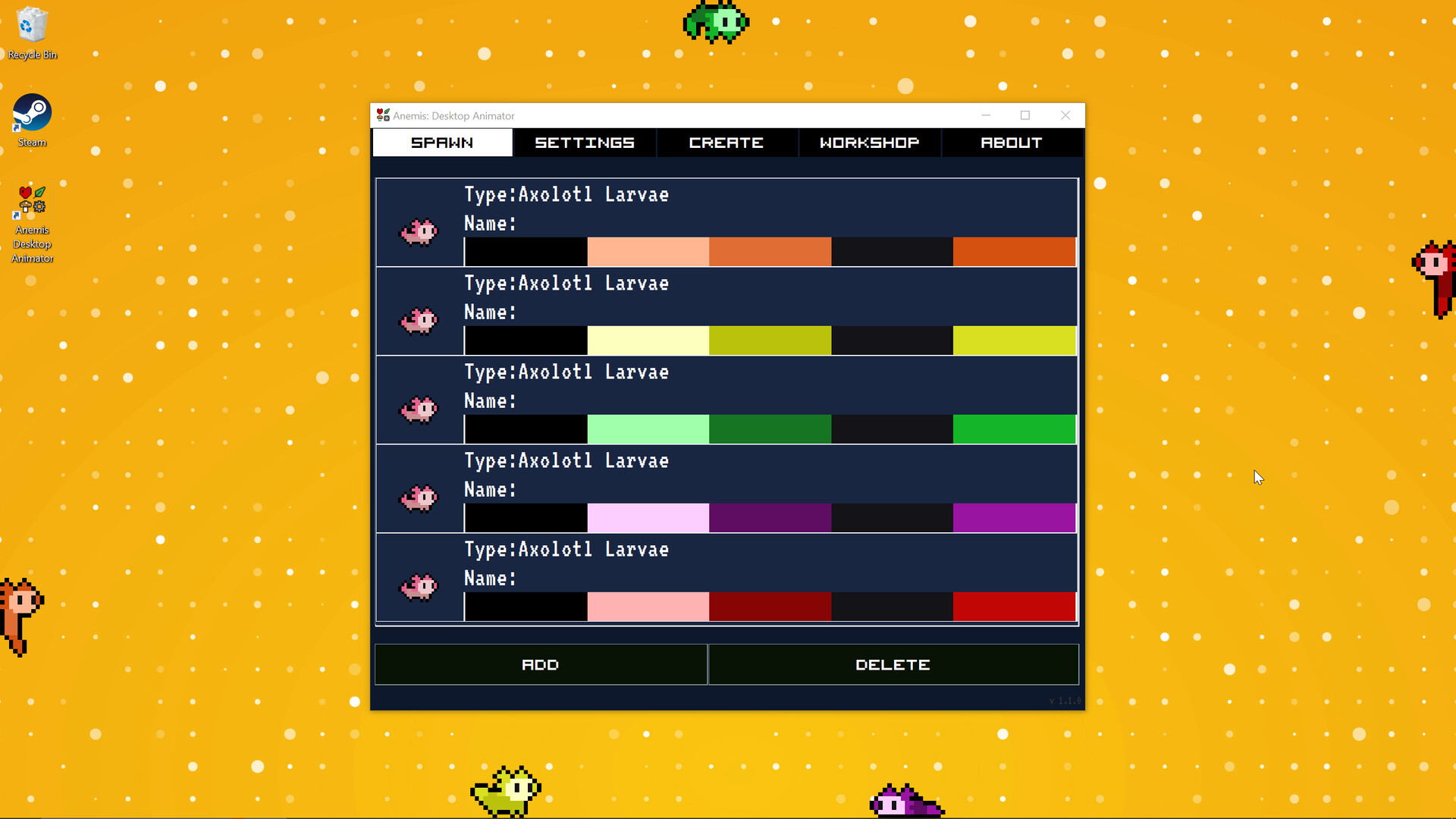Anemis Desktop Animator On Steam
