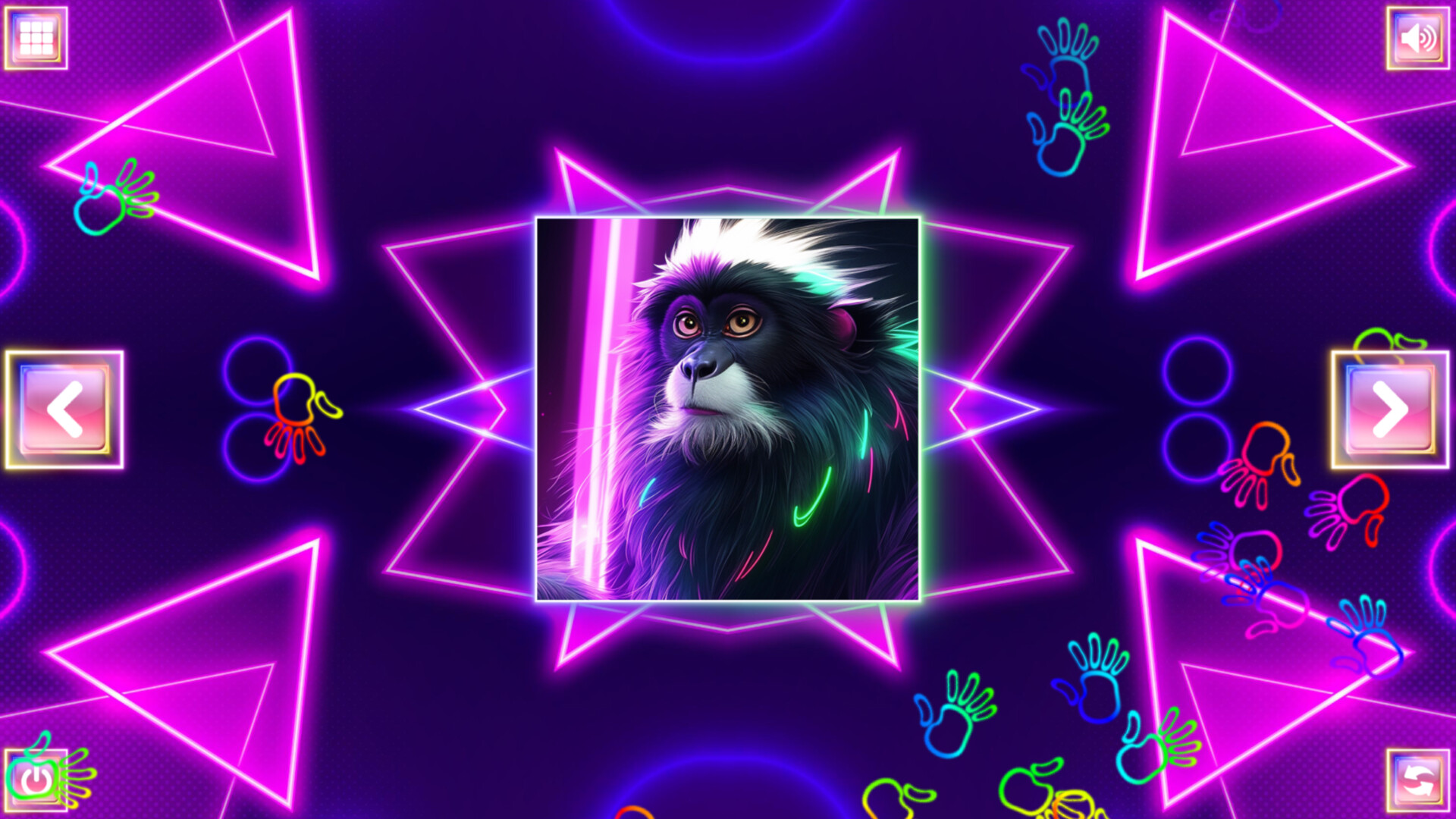 Neon Fantasy: Monkeys on Steam