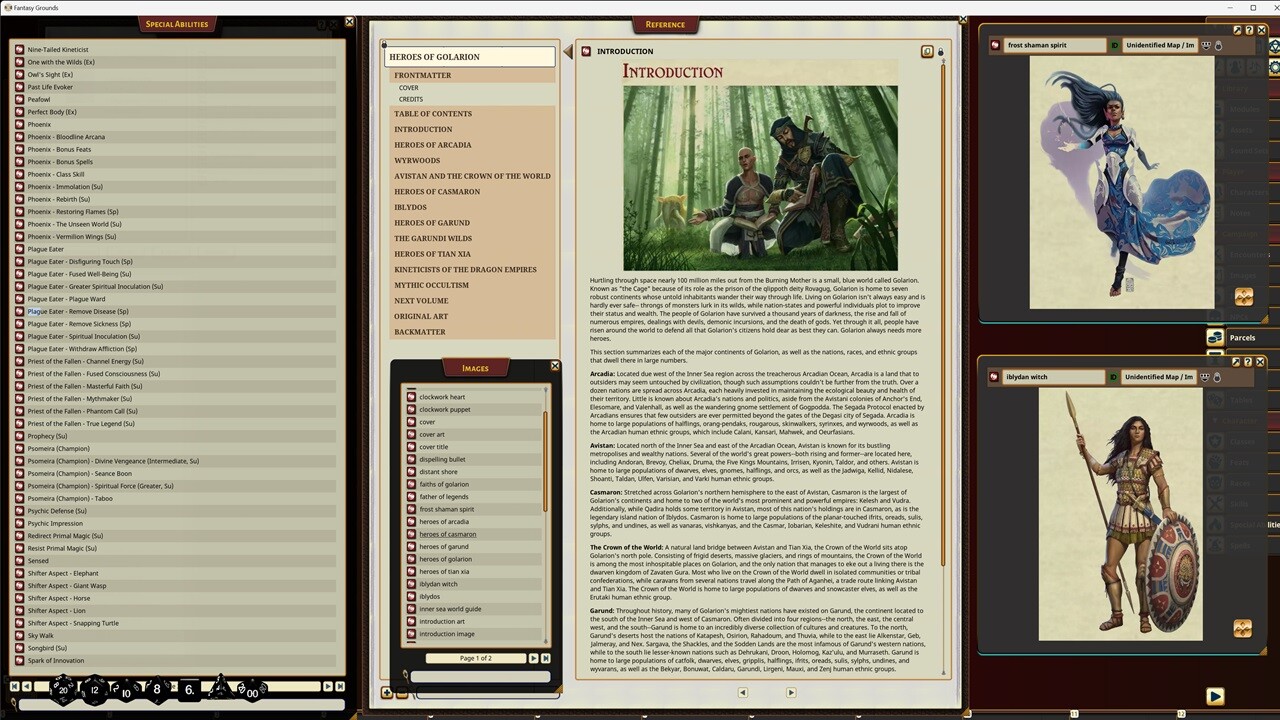 Fantasy Grounds Pathfinder Rpg Pathfinder Companion Heroes Of