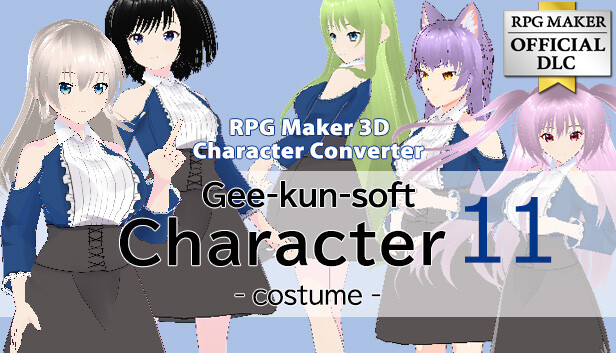 RPG Maker 3D Character Converter - Gee-kun-soft character 11 costume on ...